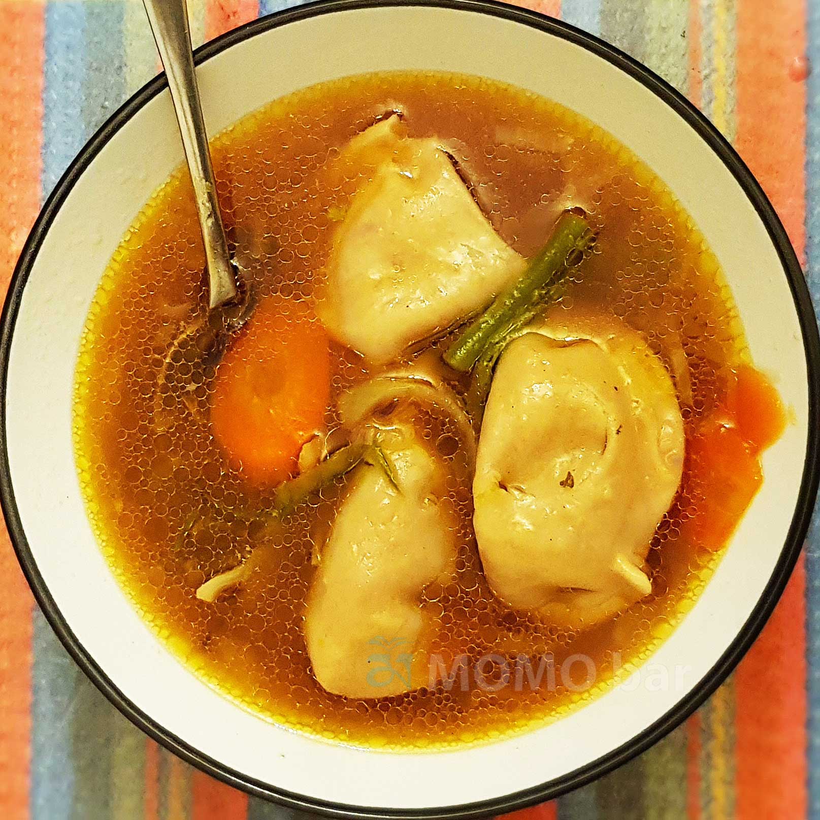 Mok Thuk - how to boil momo | Momos in soup | Momo-Bar