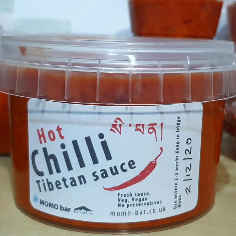 Hot Chilli Momo Sauce - Momo Dipping Sauce - by Momo-Bar