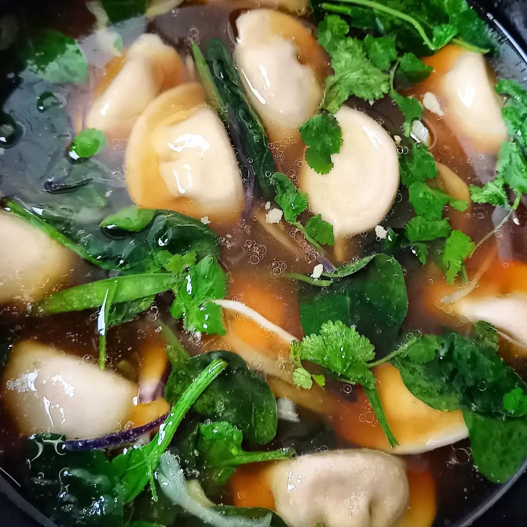 Mok Thuk - how to make momo in soup - Momos in soup - Momo-Bar